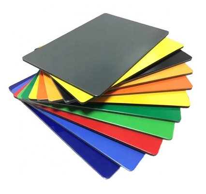 Customize with small minimum order quantity aluminum Composite panel ACP board for decoration