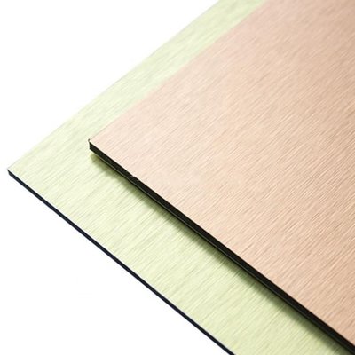 Brushed 4mm/5mm/6mm Pvdf/Pe Aluminum Composite Panel/Acp/Acm Brushed Color For Exterior Wall Cladding System