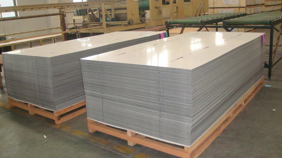 Inside Diameter 505mm Polished Aluminium Sheet , Aluminium Alloy Plate Material