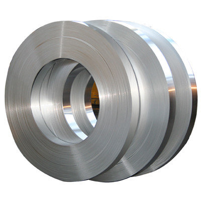 Smooth Color Coated Aluminium Strip Coil For Building 20mm - 600mm ISO Standard