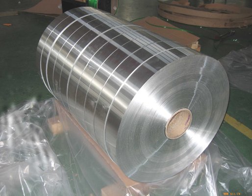 Smooth Color Coated Aluminium Strip Coil For Building 20mm - 600mm ISO Standard