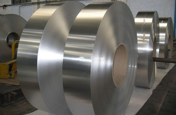 Smooth Color Coated Aluminium Strip Coil For Building 20mm - 600mm ISO Standard