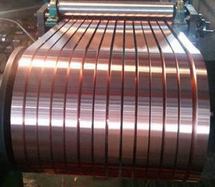High Precision Copper Strip C1100 0.01mm - 2mm , Copper Coils
