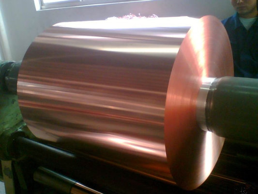 High Conductivity Casting PCB Copper Foil Roll , Copper Metal Sheets
