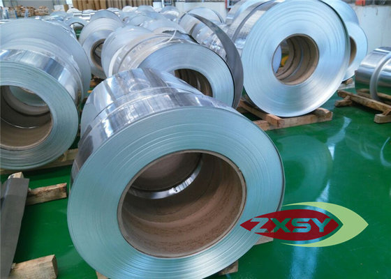 1060 Polish Silver Thin Aluminium Foil Roll Stock High Tensile Strength