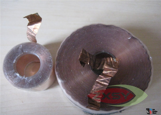 Custom Size ASTM C1100 Thin Copper Foil Roll Hi-Tensile Strength