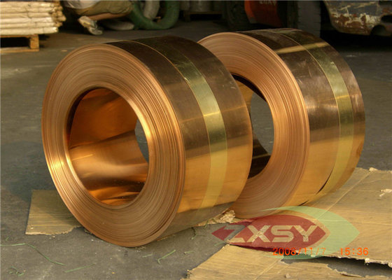 Oxygen Free Beryllium Alloys Of Copper Foil Roll High Conductivity For PCB Field