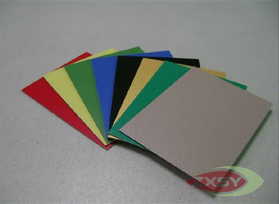 Clean Custom Size Blue Pvc Coated Aluminium Sheet Corrosion Resistance