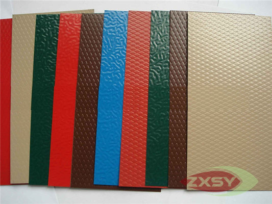 Clean Custom Size Blue Pvc Coated Aluminium Sheet Corrosion Resistance