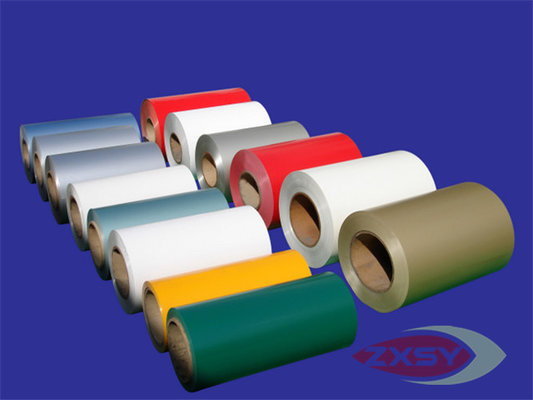 Clean Mill Finish Color Coated Aluminium Sheet , Painted Aluminium Plate