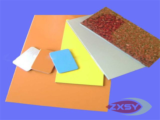 Clean Mill Finish Color Coated Aluminium Sheet , Painted Aluminium Plate