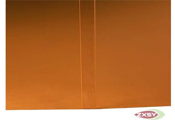 Communication Industry Copper Sheet Metal / H090 Corrugated Copper Sheet