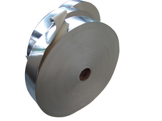 PE Coating Aluminium Foil Roll , 8011 8021 1235 O Aluminum Adhesive Tape Foil Jumbo Roll