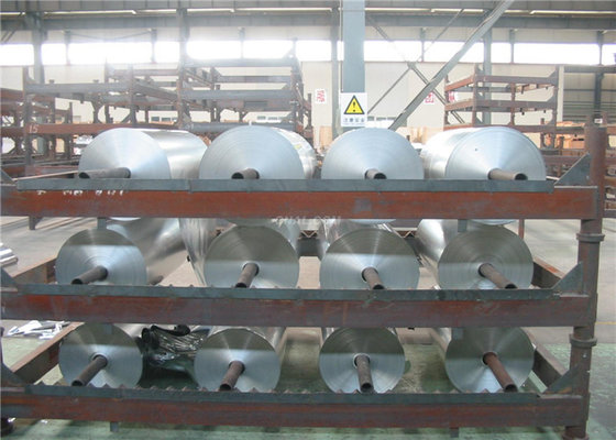Profession Alloy Aluminium Foil Roll 8011 O Temper For Tin Foil Can / Light