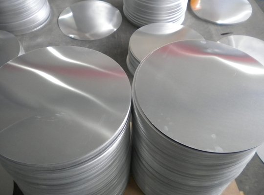 Roller Coated Aluminium Circle Disc Plate For Anodisation And Pressure Cookware