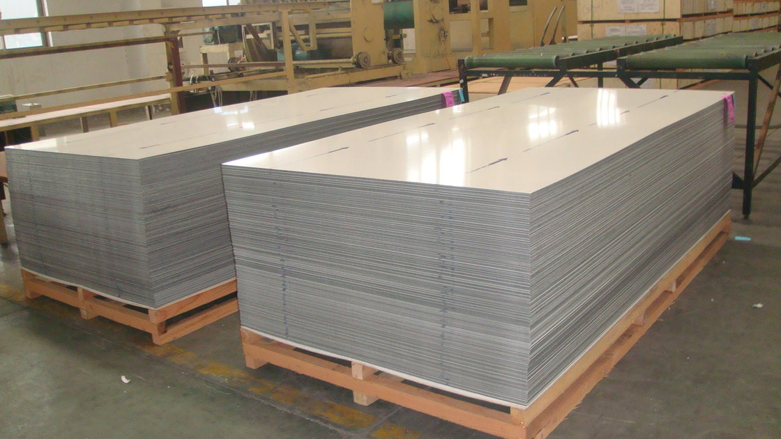 Inside Diameter 505mm Polished Aluminium Sheet , Aluminium Alloy Plate Material