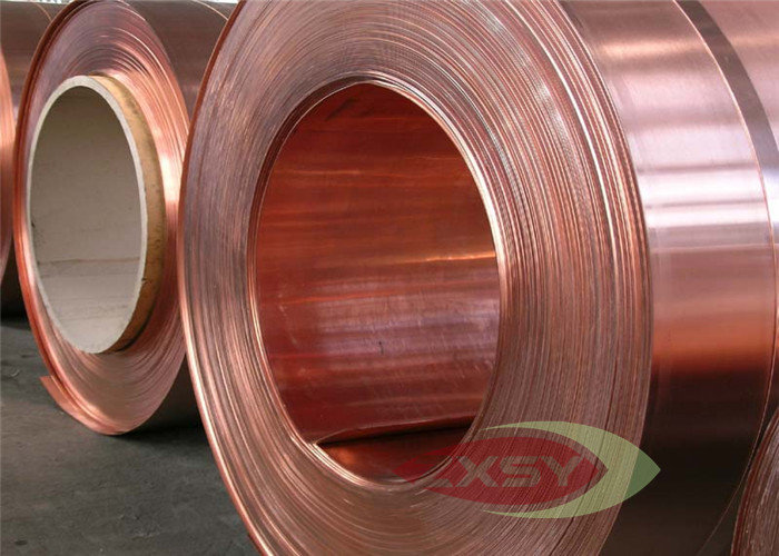 Oxygen Free Cast Copper Silver Strips With O , 1/4H , 1/2H , H Temper