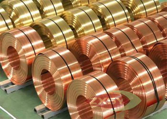 C2680 C2801 C2600 Thin Brass Strip Coils Bearing Bushing ISO Approval