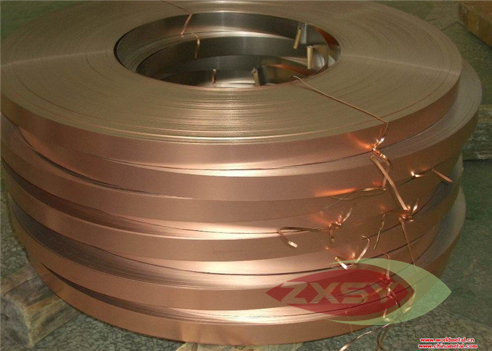 Custom Size ASTM C1100 Thin Copper Foil Roll Hi-Tensile Strength