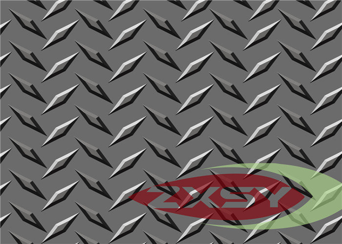 Corrosion Resistance Anodized Embossed Aluminium Sheet With Heat Shield DIN EN