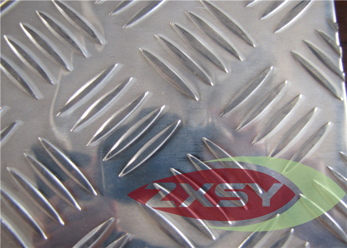 Custom Size Clean Embossing Alumiinum Sheet , Diamond Plate Sheets