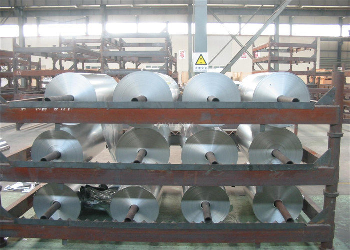 Profession Alloy Aluminium Foil Roll 8011 O Temper For Tin Foil Can / Light