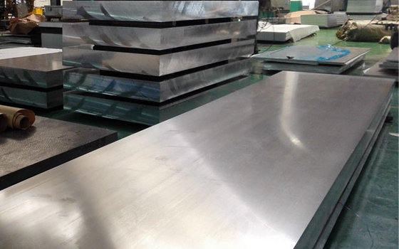 Hardness 7050 Aluminum Sheet , 7050 T7451 Aluminum Plate High Ductility
