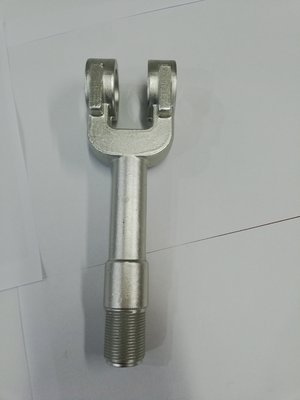 Mill finish Aluminum Forged Products Soaking Temper Tie Rod Textile Parts