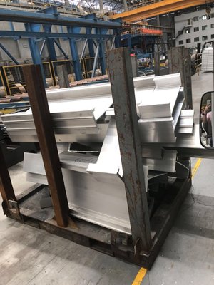 Ship Bulkhead Aluminium Alloy Products , T5 / T6 6061 Aluminum Profile