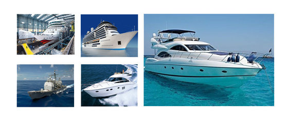 Ship Bulkhead Aluminium Alloy Products , T5 / T6 6061 Aluminum Profile