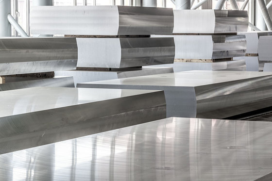 High Homogeneity 2024 Aluminum Plate 3 - 260 Mm Thick SGS Approved