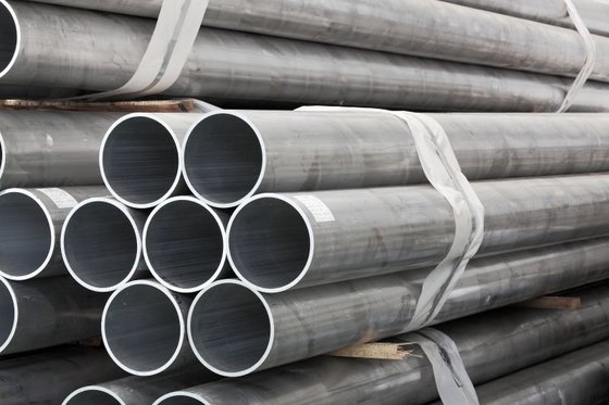 5754 Aluminum Round Tubing , Anodized Aluminum Tubing Easy Machined