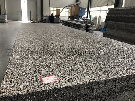 Close Cell Aluminum Metal Foam 3m * 1m Size Excellent Thermal Conductivity