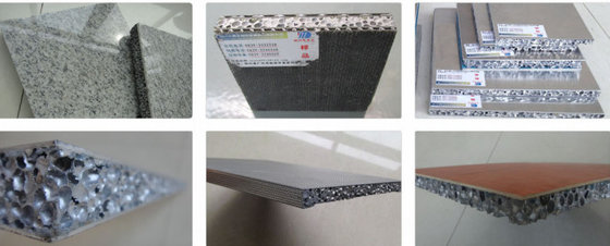 Tooling Aluminium Foam Sandwich Panels Excellent Vibration Damping