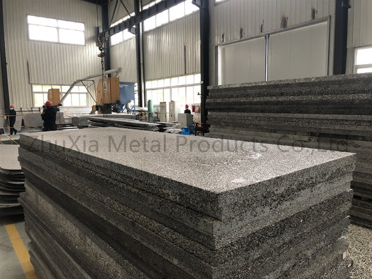 Ultra Large Size Aluminium Metal Foam 2400mm * 800mm * H SGS Approved