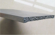 High Speed Railway Aluminium Metal Foam , Aluminum Foam Core Panels
