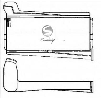 Brazed Aluminum Nissens Intercooler BENZ SK 1987-1996 Direct Fit OEM 6555010001