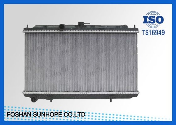 Manual Car Nissan Primera Auto Parts Radiator 716*47mm Tank No Glitches Fins