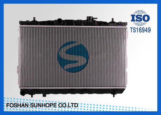 Copper Tank Hyundai Car Radiator OEM 25310-2D100 , Radiator For 2001 Hyundai Elantra HYU016