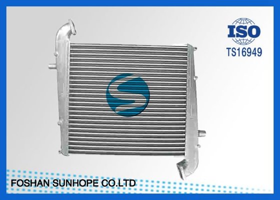 BUS Front Mounted Intercooler , Silver Liquid Air Intercooler For 2000 Scania
