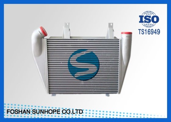 BENZ TRUCK Black Front Mount Intercooler 80/40mm Core 250% Surface Area Heating