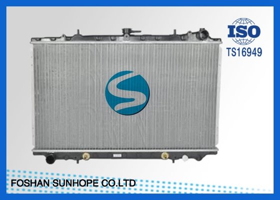 Plastic Tank Nissan Car Radiator Anti - Rust , DPI 48 Radiator For Nissan Maxima