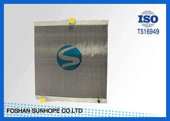 BMW Full Aluminum Radiator ,  Cross - Flow Aluminum Radiator With Electric Fan 
