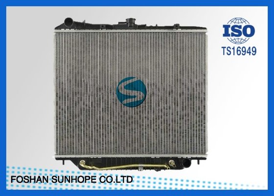 ISUZU Aluminum Radiator Parts  Inlet / Outlet Tank 635*49.5*4.5*4*R8 DPI 1571/1302