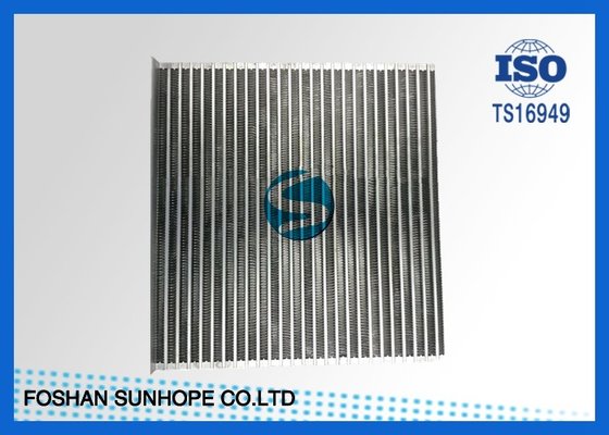 Toyota Honda Car Radiator Replacement Tube - Fin - Tube Aluminum Header Plate