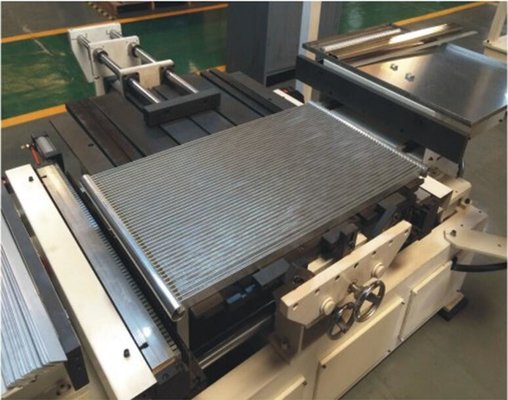Iron Material Radiator Machine Condenser Core Assembly Machine Customized Size