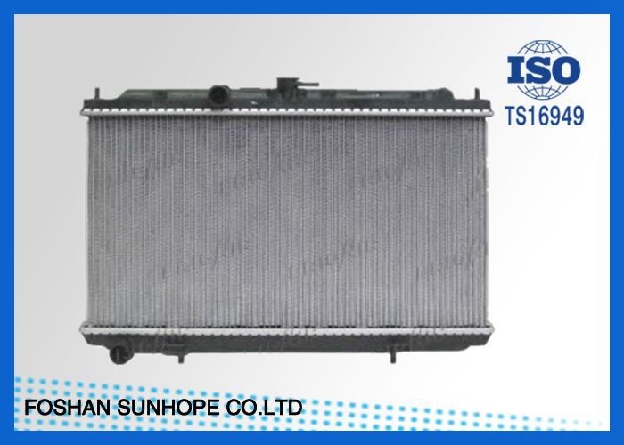 Manual Car Nissan Primera Auto Parts Radiator 716*47mm Tank No Glitches Fins
