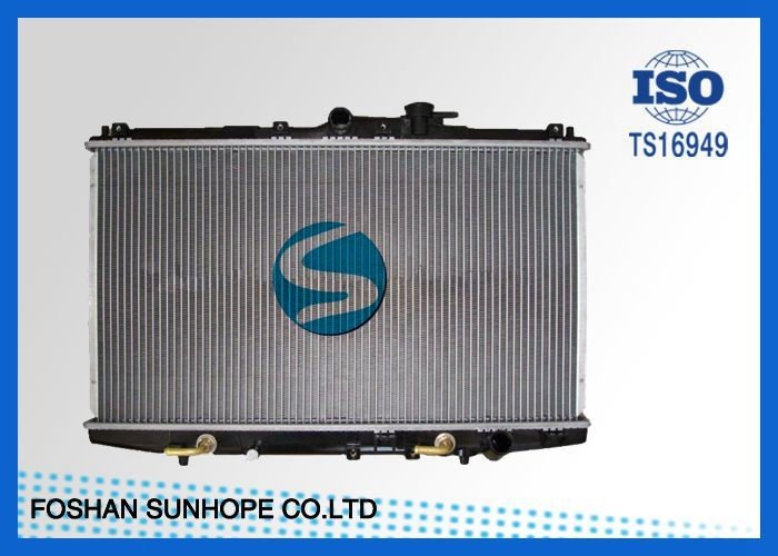 Cross - Flow Honda Car Radiator Durable , 2003 RA6 Honda Odyssey Radiator 16mm