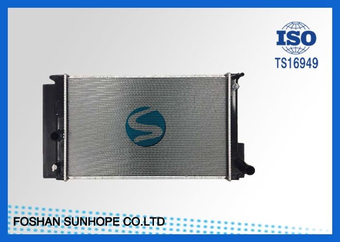 Plastic Tank 2007 Toyota Corolla Aluminum Radiator ZRE144G 16MT 600X368X16mm Core