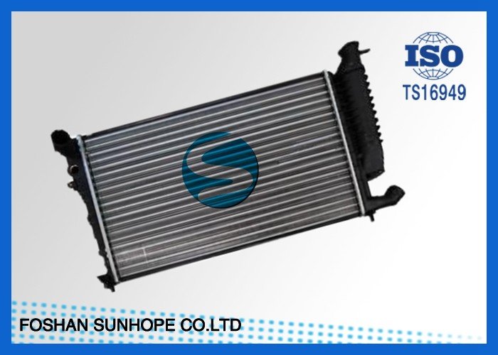 PEUGEOT Aluminium Auto Radiator , MT Aluminum Radiator With Transmission Cooler